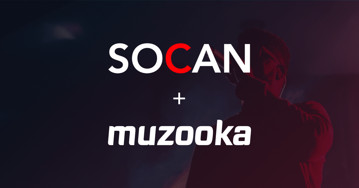 SOCAN Setlist Reporting - Submit & Collect with Muzooka