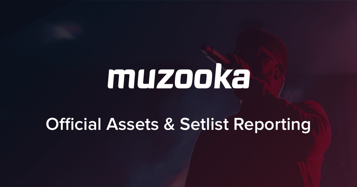 Muzooka - Official Assets & Setlist Reporting